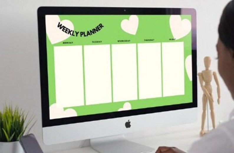 LOVE' WEEKLY PLANNER - Etsy