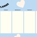 LOVE' WEEKLY PLANNER - Etsy