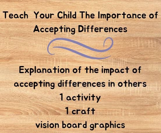 1st-6th Grade Accepting Differences Lesson - Etsy