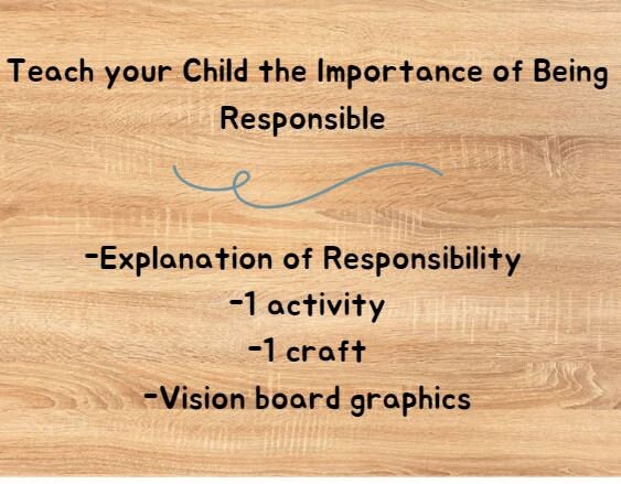 1st- 6th Grade Building Responsibility Lesson - Etsy