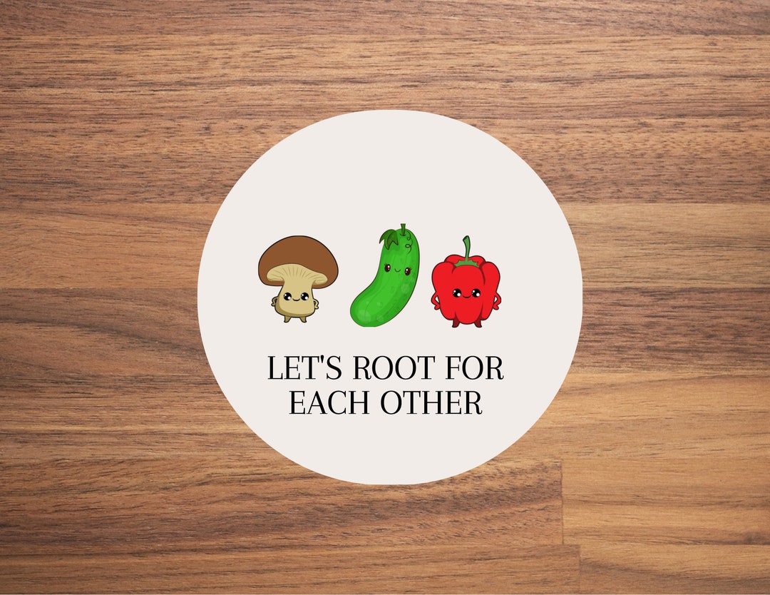 Inspirational Vegetables Sticker-- SVG File - Etsy