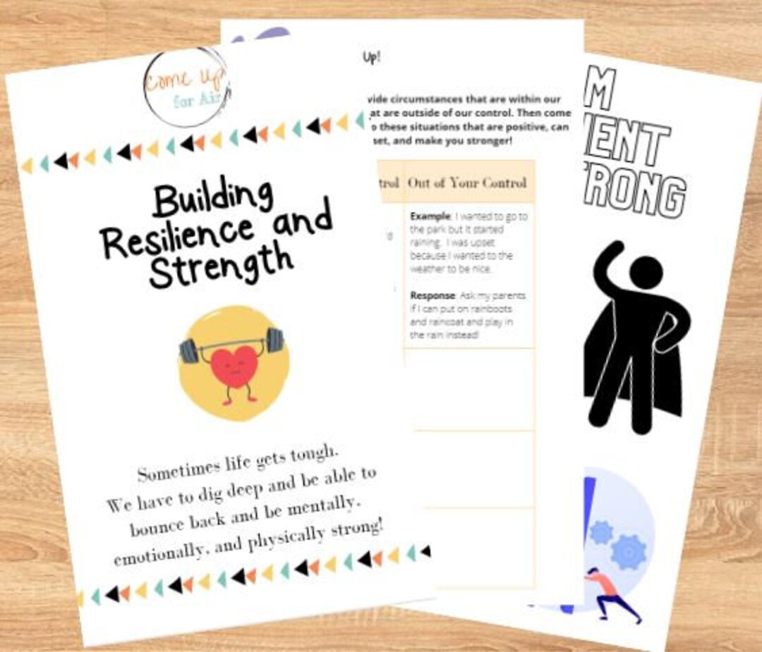 1st- 6th Grade Being Resilient and Strong Lesson - Etsy