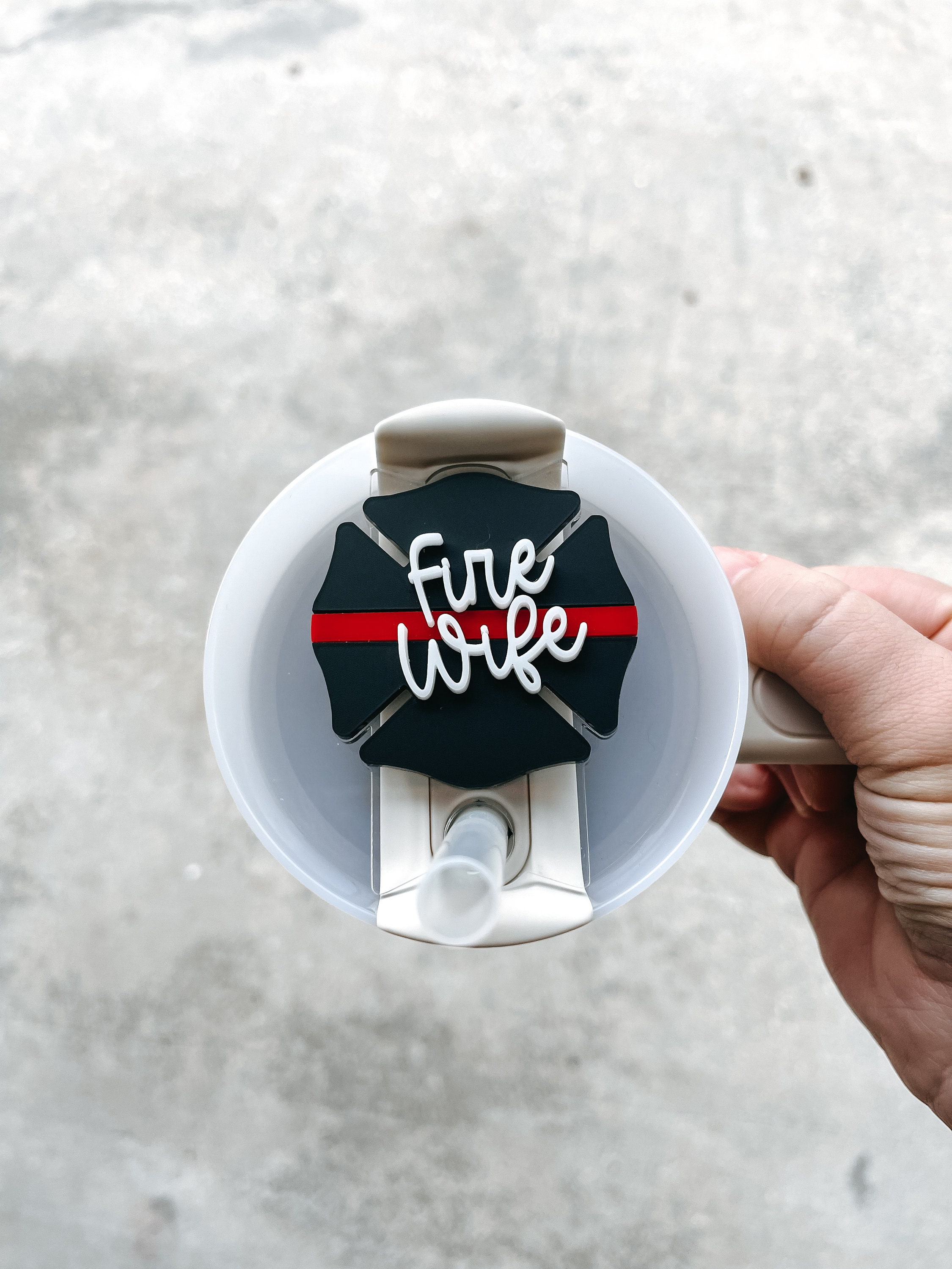 Fire Wife Cup Topper H2.0 Topper 30oz Cup Topper 40oz Cup - Etsy