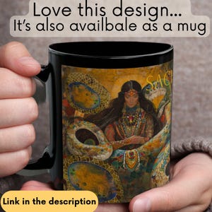 Sachamama Peruvian Spiritual Artwork With Invocation Shamanic Andean ...