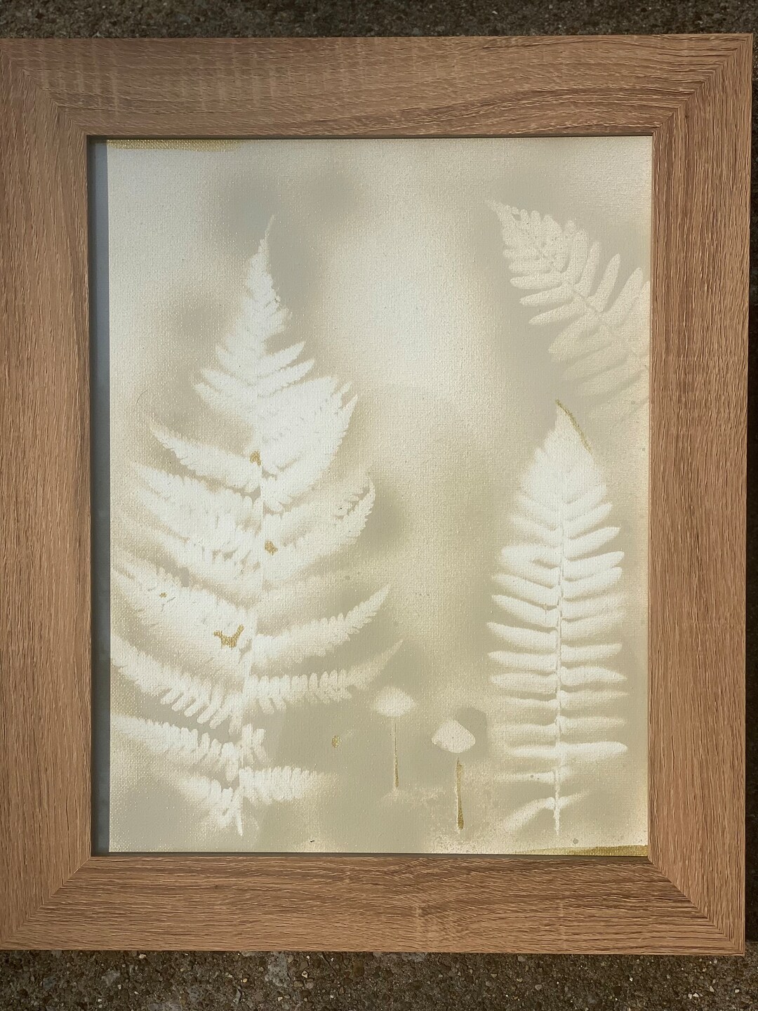 Native Michigan Ferns & Flora Canvas Print - Etsy