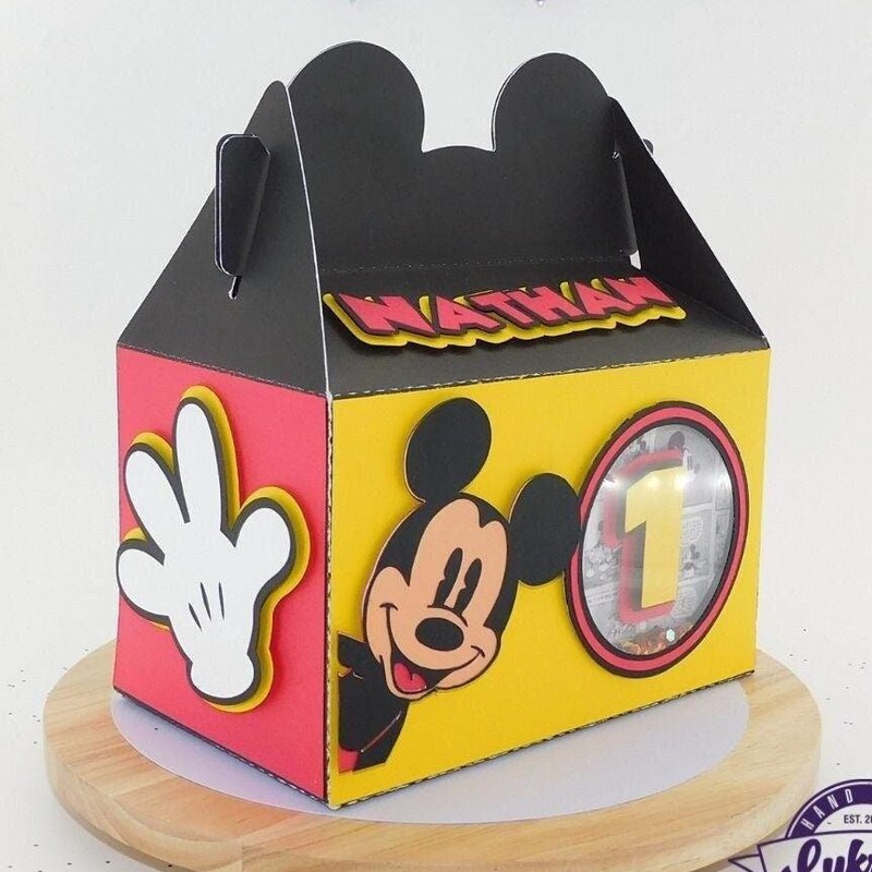 Mickey Mouse Box - Etsy