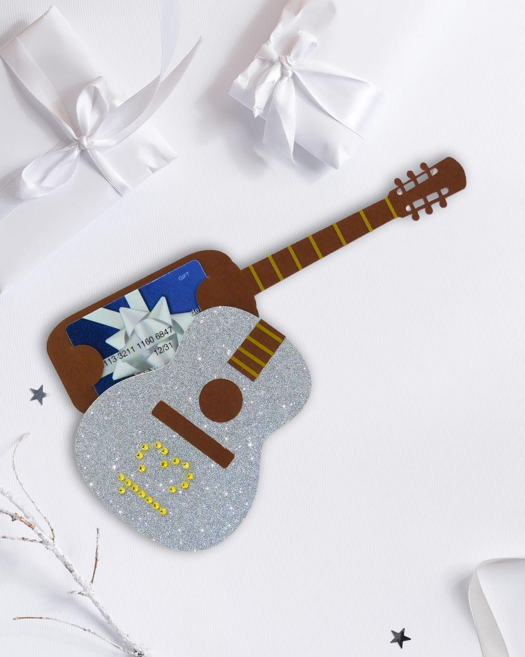 Guitar Gift Card Holder - Gift Presentation - Etsy