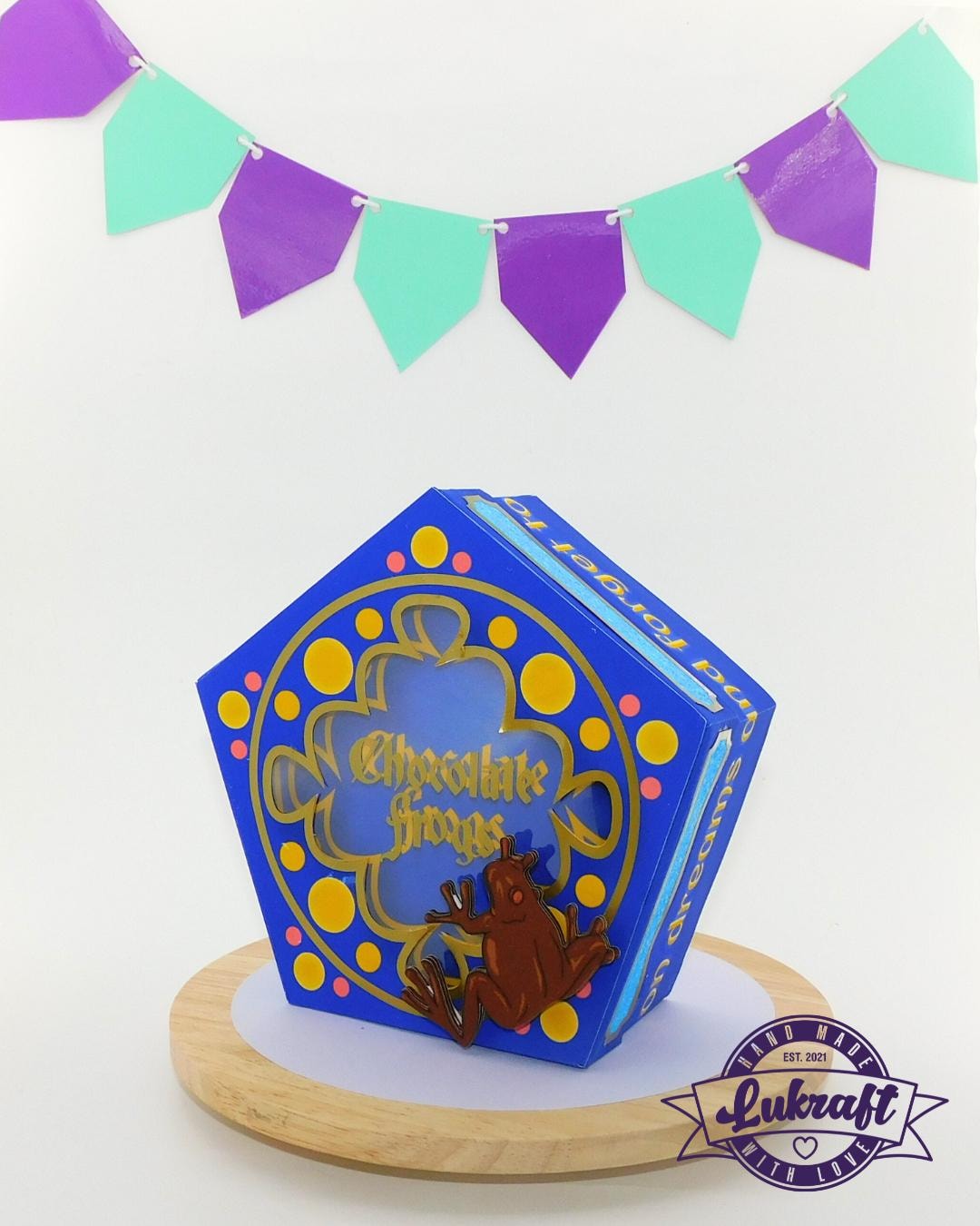 Handmade Chocolate Frogs Box: Wizard Party Favor - Etsy