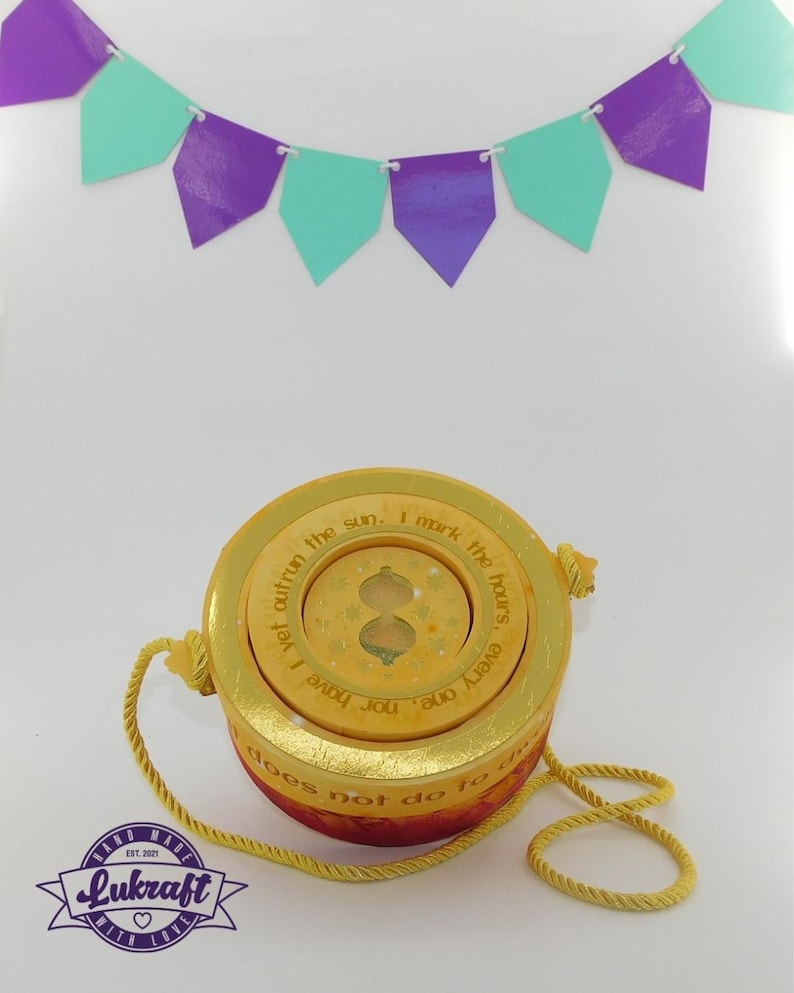 Harry Potter Time Turner Favor Box: Wizarding World Party Decor - Etsy