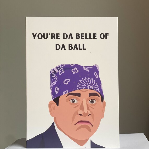 The Office Card Michael Scott Card Valentine's - Etsy