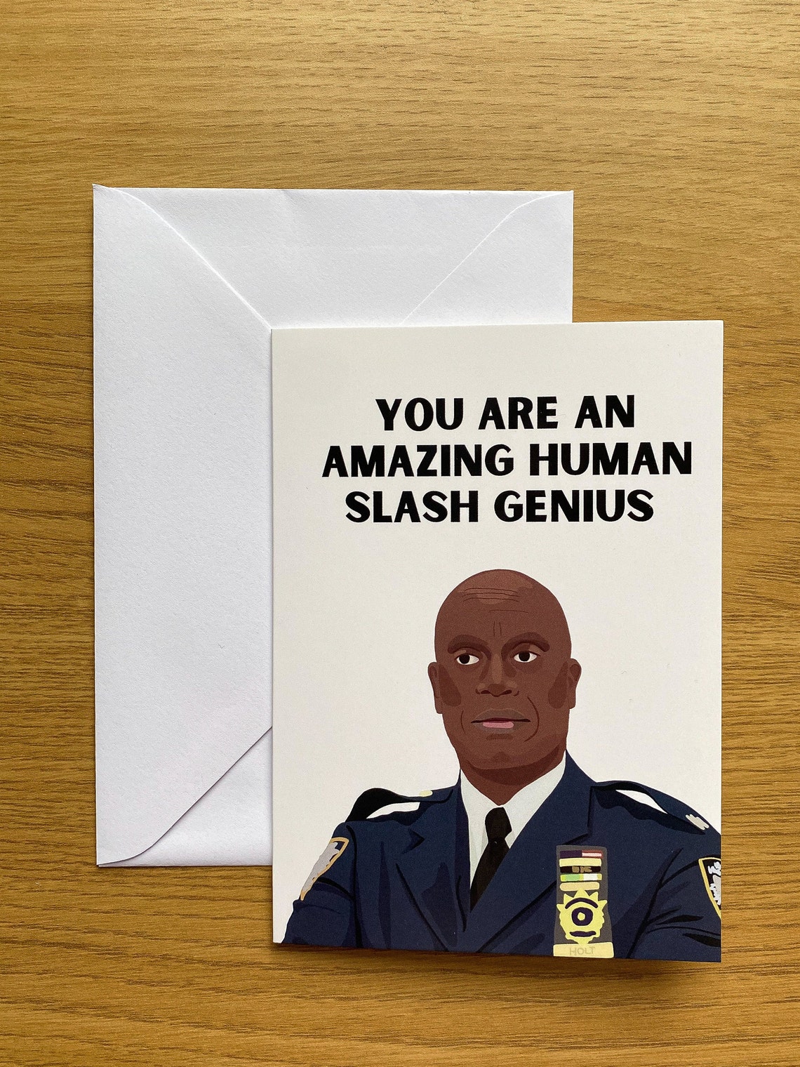 Brooklyn 99 Card | Funny Card | Captain Holt - Etsy