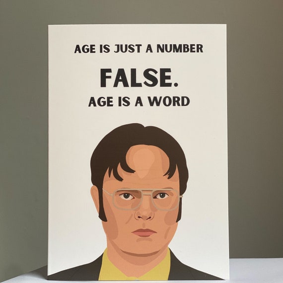 The Office Birthday Card Dwight Schrute Birthday Card - Etsy