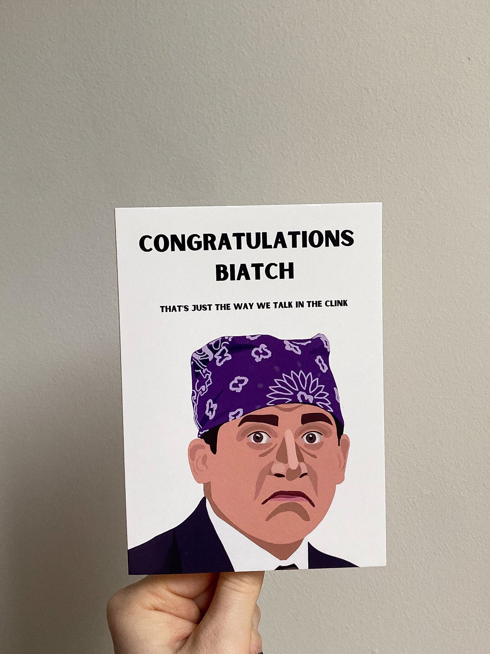 The Office Card | Michael Scott Card | Funny Congratulations Card ...