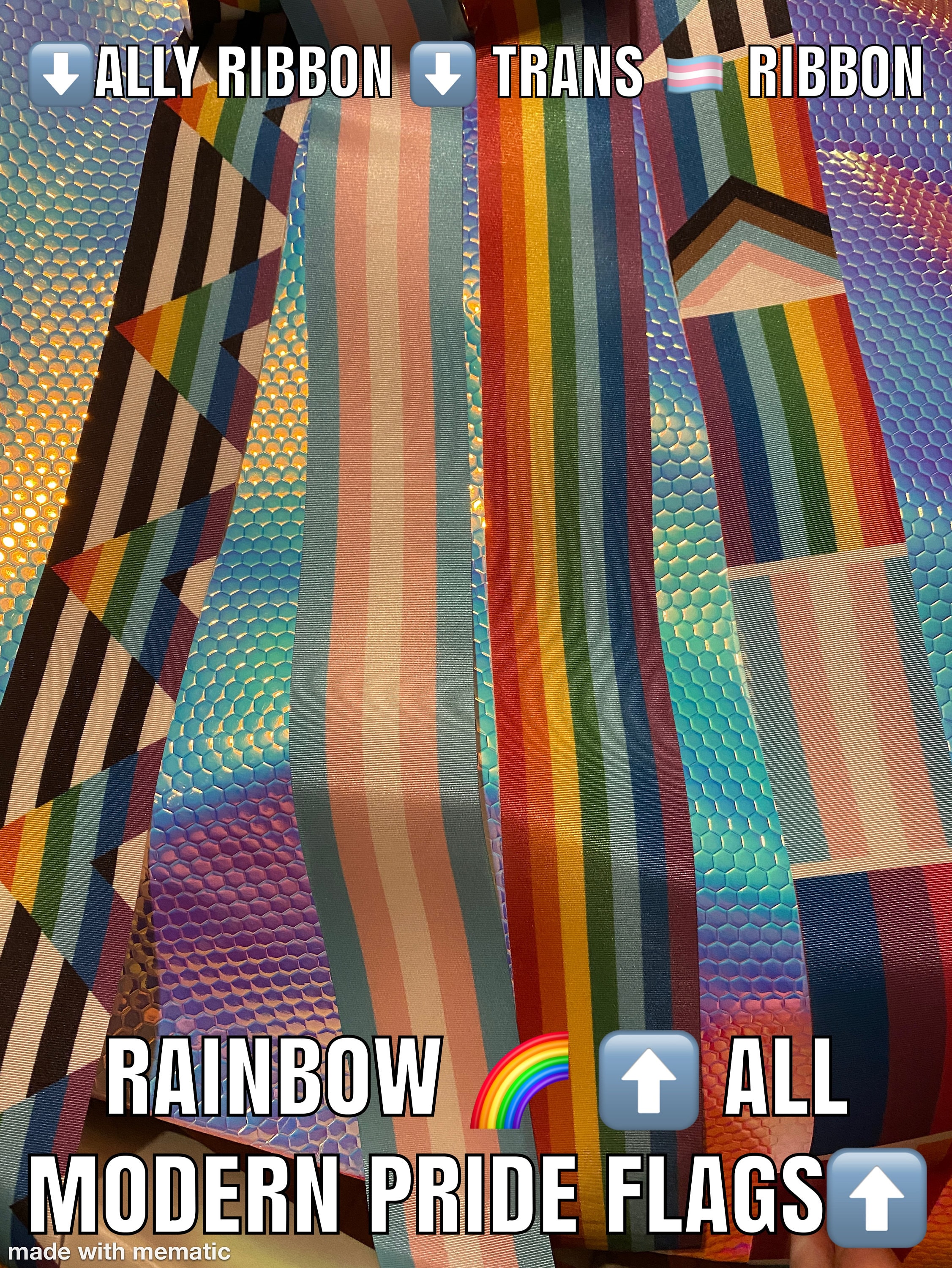 Big Gay Ribbons PRIDE LGBTQ Ribbons of Support also in Trans - Etsy