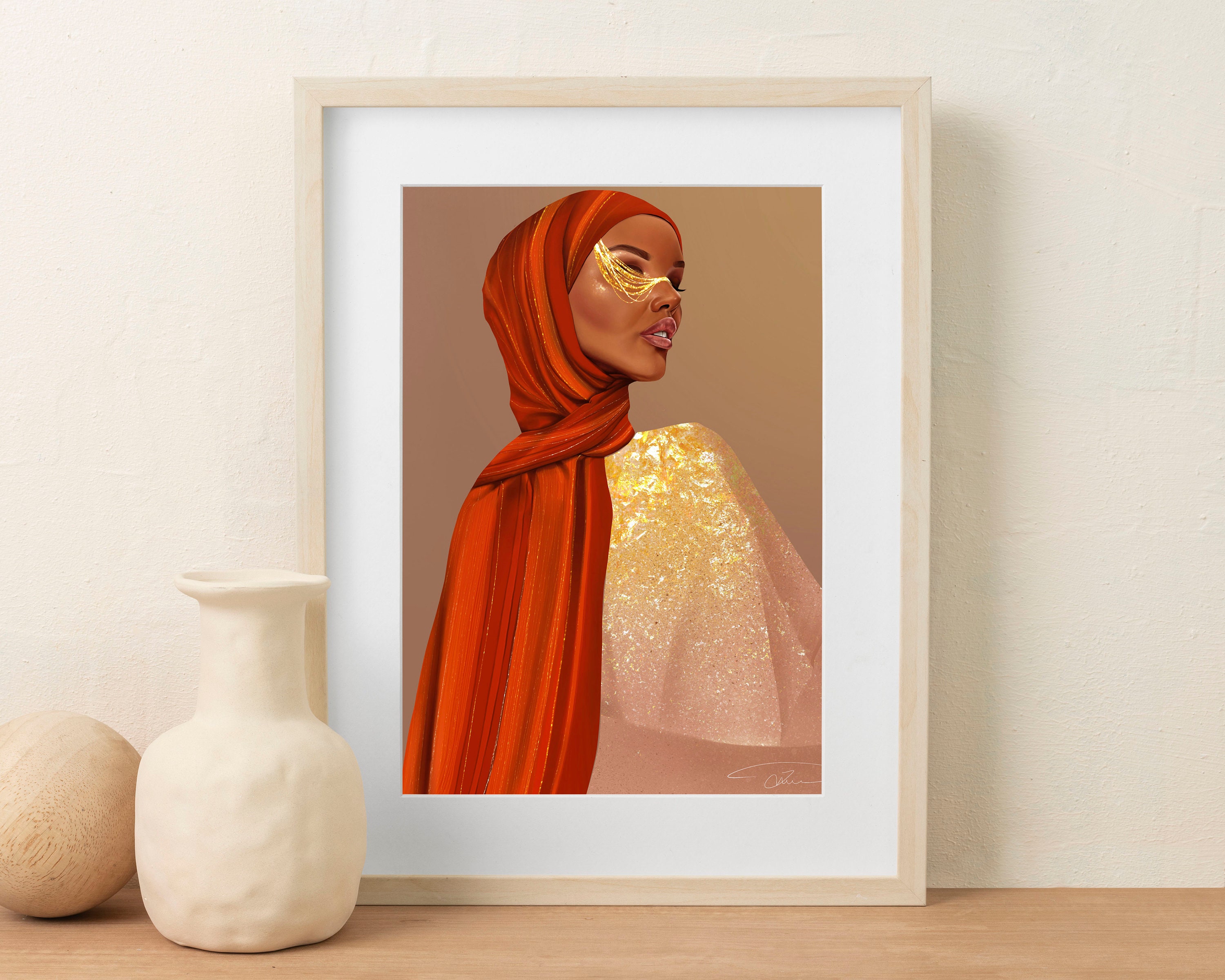 African Fashion Illustration | Somali Hido Iyo Dhaqan | DIGITAL ...