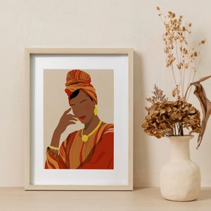 Hido Iyo Dhaqan Somali Black Women Art African Art Print DIGITAL ...