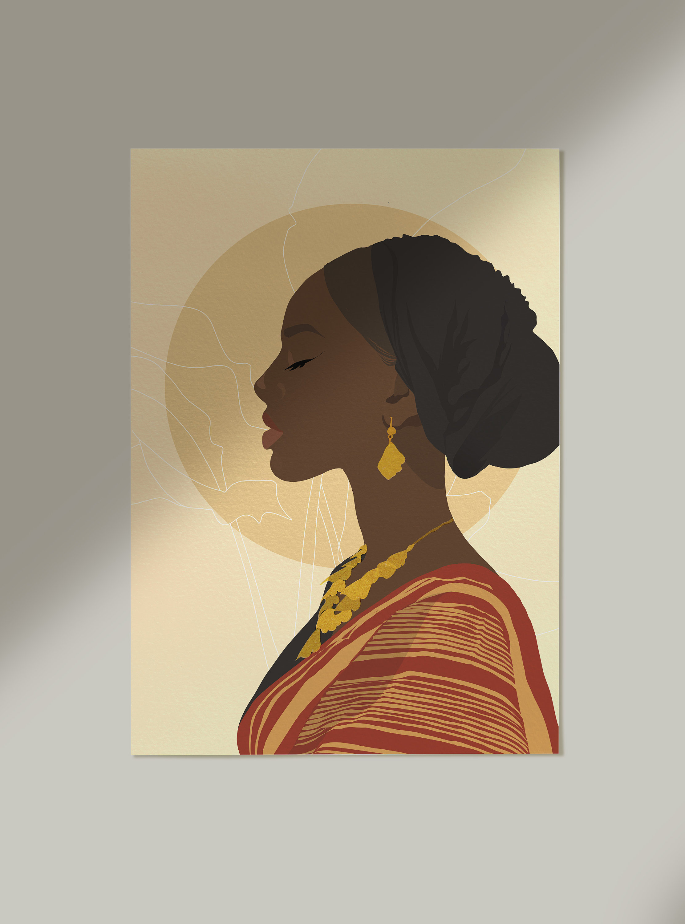 Hido Iyo Dhaqan | Somali | Black Women Art | African Art Print ...