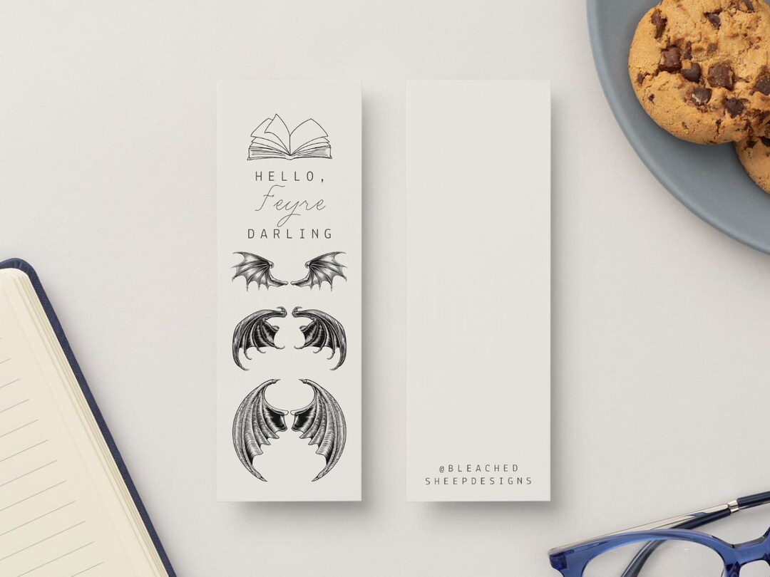 ACOTAR Bookmark Digital Download | Sarah J Maas Themed Printable ...