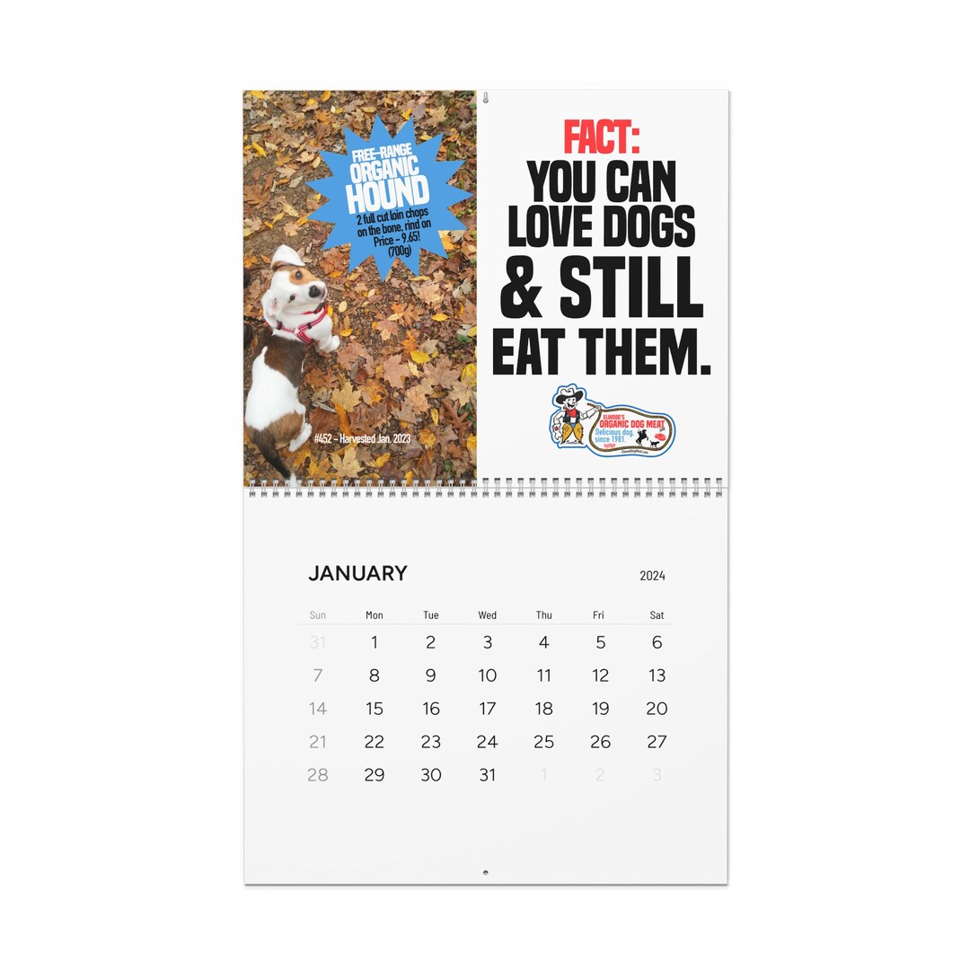 UK ONLY 2024 Elwood Farm Calendar - Etsy