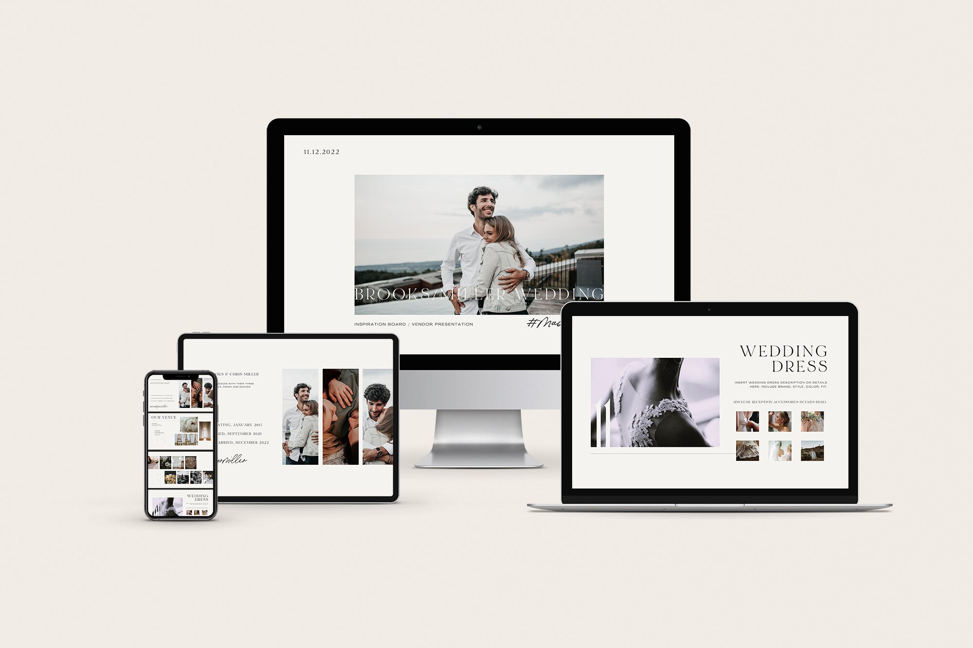 Wedding Style Guide, Vision + Vendor Presentation | Deluxe Tool - Etsy
