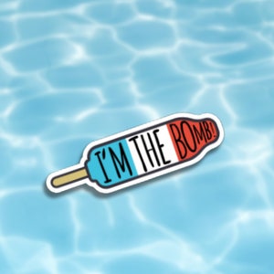 Bomb Pop Sticker: I'm the Bomb, Sun, Beach, Popsicle, Sunshine ...