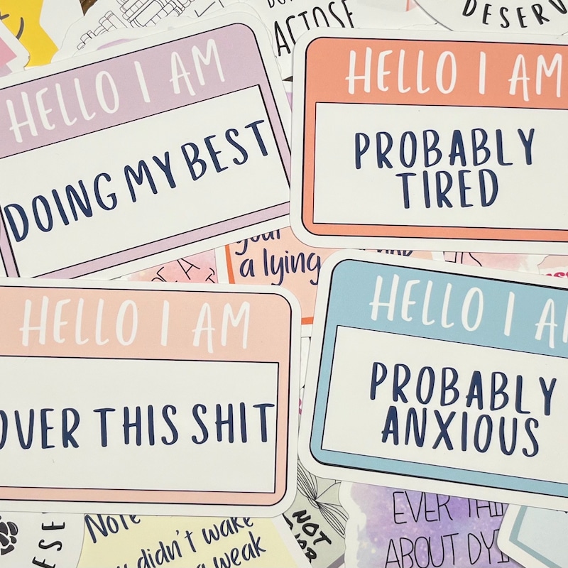 Hello I Am Name Tags - Etsy