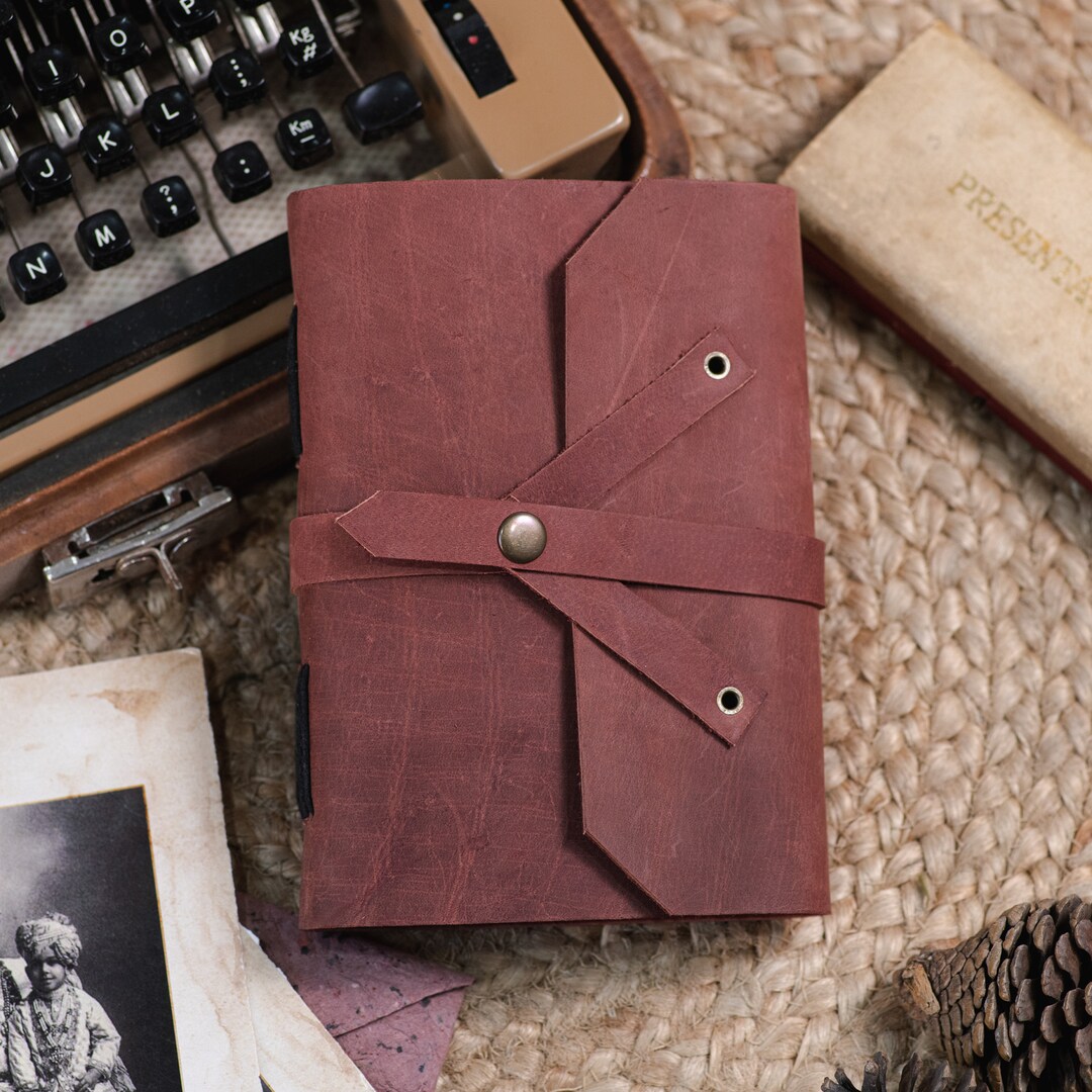 Leather Journal Notebook Personalized Journal for Writing Travel ...