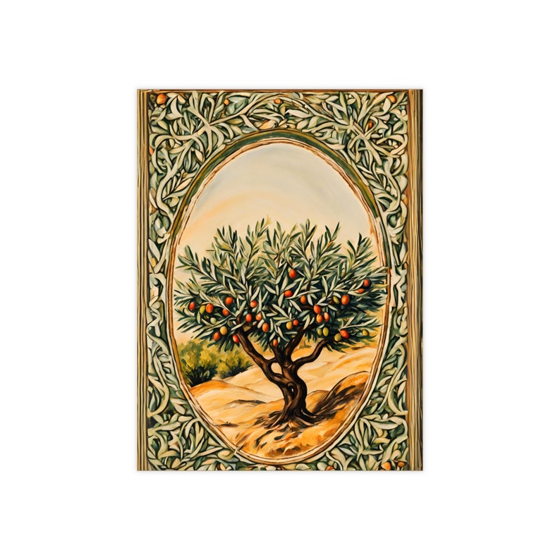 Palestine Olive Tree Ceramic Tile, Free Palestine Decorative Tile ...