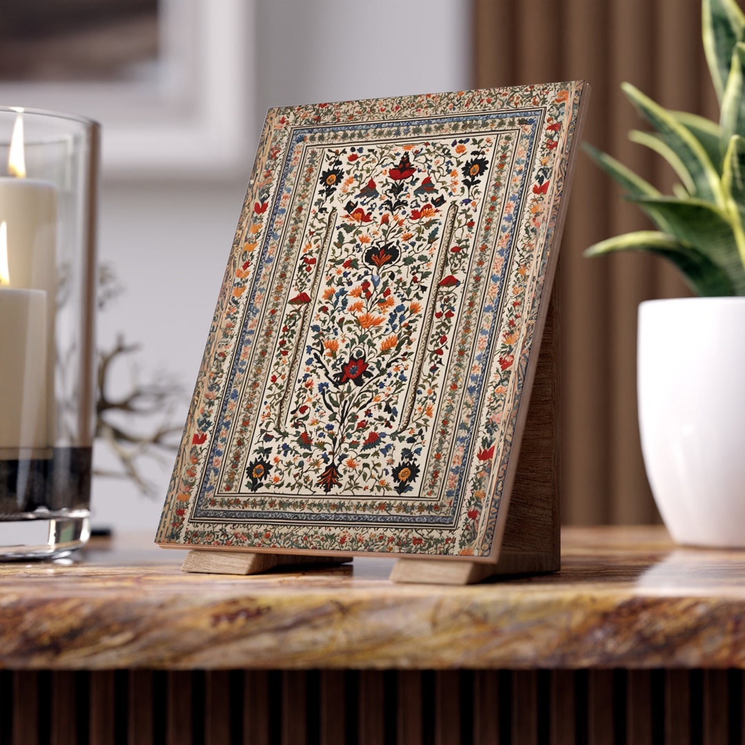 Palestinian Mosaic Art on Ceramic Tile, Free Palestine Decorative Tile ...