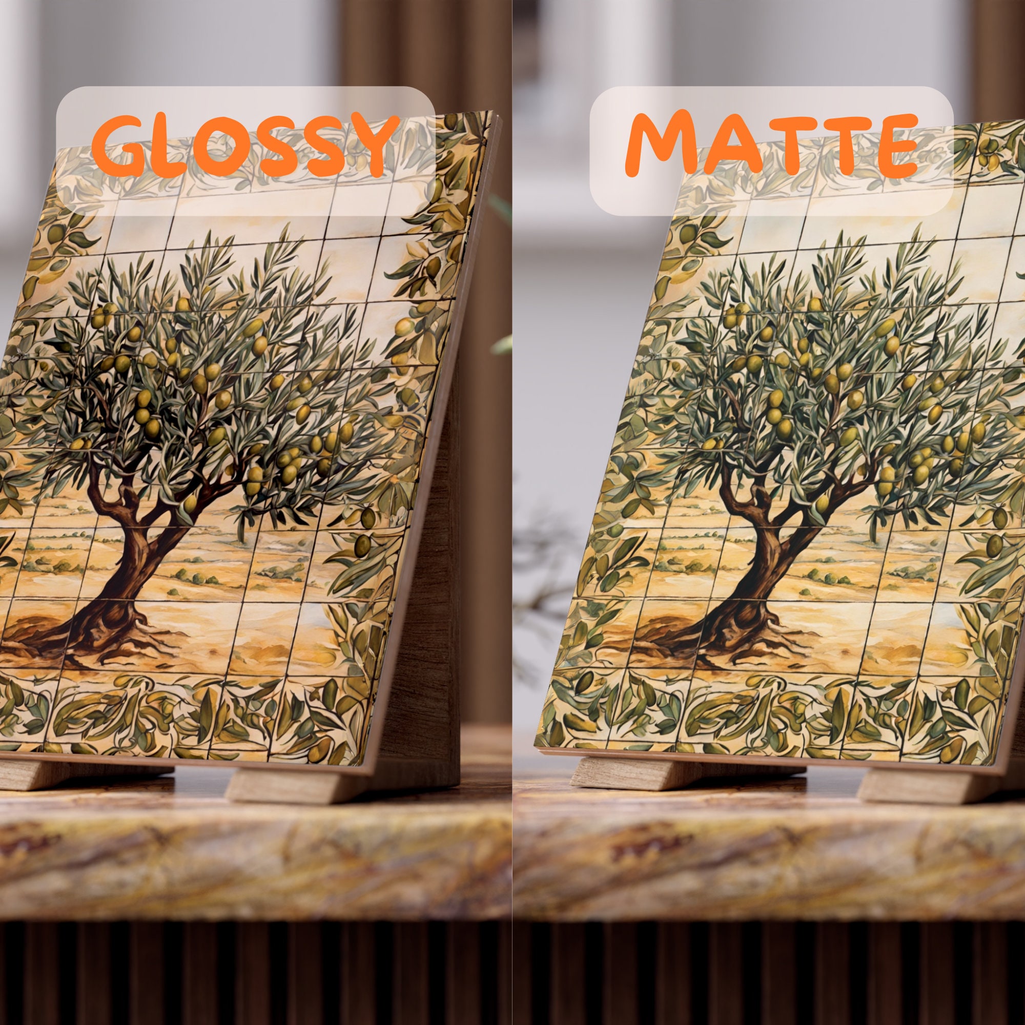 Palestine Olive Tree Mosaic Art, Free Palestine Ceramic Tile ...