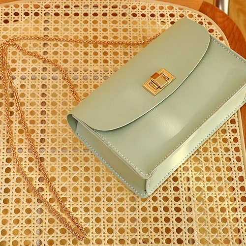 Crossbody Bag Craft Kit. Cute Kitty Leather Bag DIY Kit. - Etsy