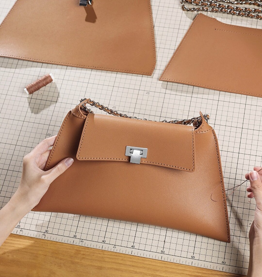 DIY Genuine Leather Handbag, Craft Kit - Etsy