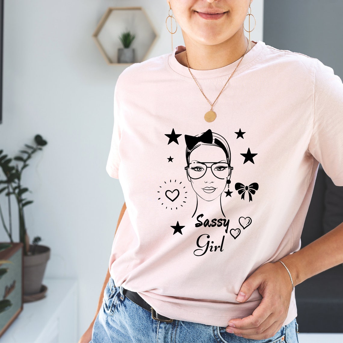 Sassy Girl Svg Girl Svg Woman Svg Glam Svg Sassy Girl Png Etsy
