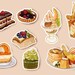 Dessert Stickers Printable Stickers Food Stickers Printable Digital ...