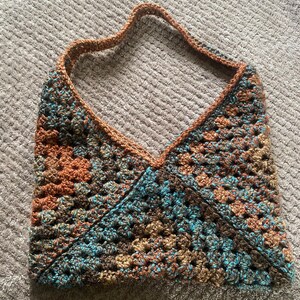 Marble Crochet Shoulder Bag - Etsy