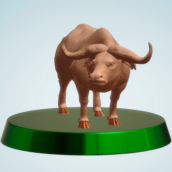 Buffalo 3d Svg File - Etsy