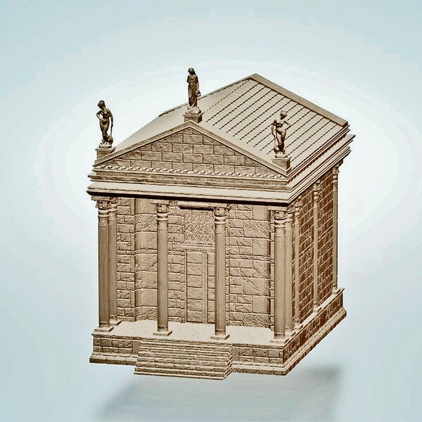Model Greek Temple - Etsy