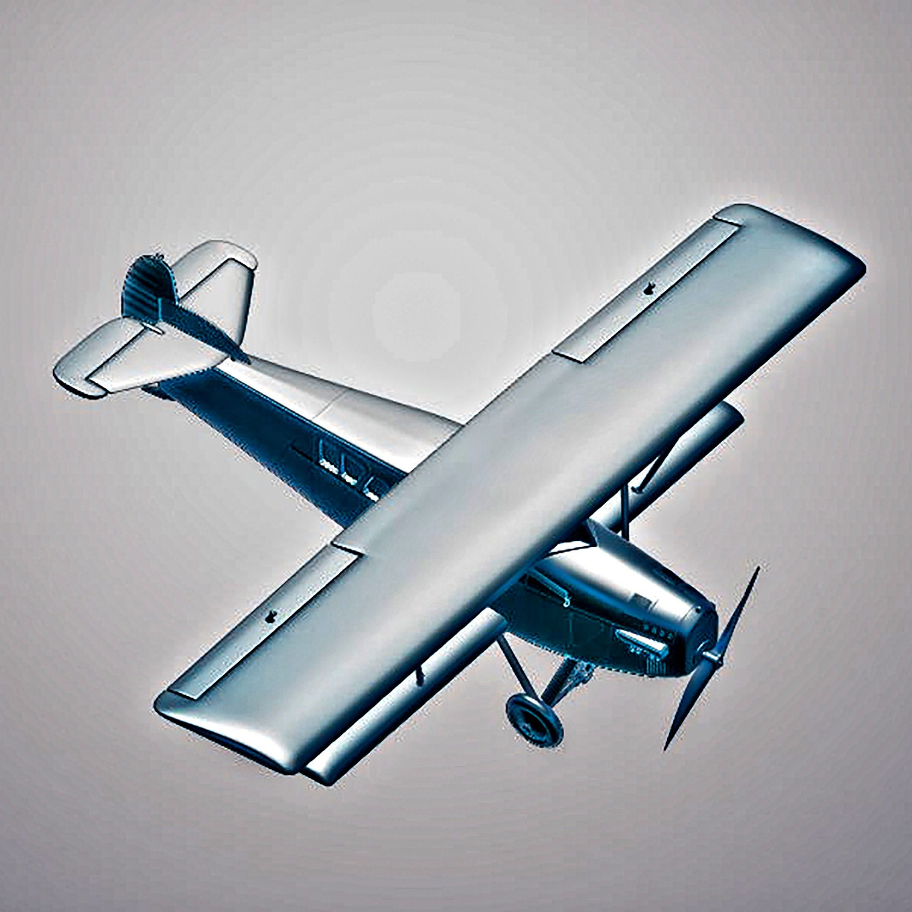 3D STL File Model Small Airplane for 3D Printing - Etsy