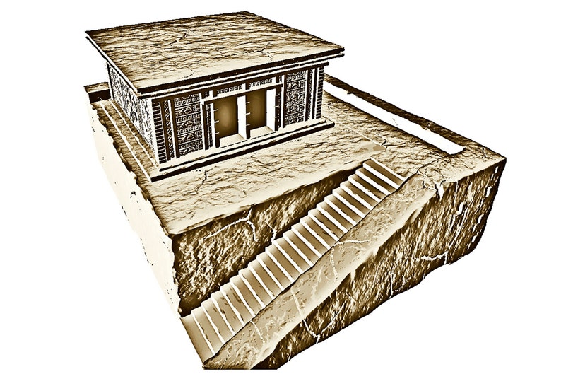 3D STL File Model Temple Maya for 3D Printing, Diorama, Tabletop for 3D ...