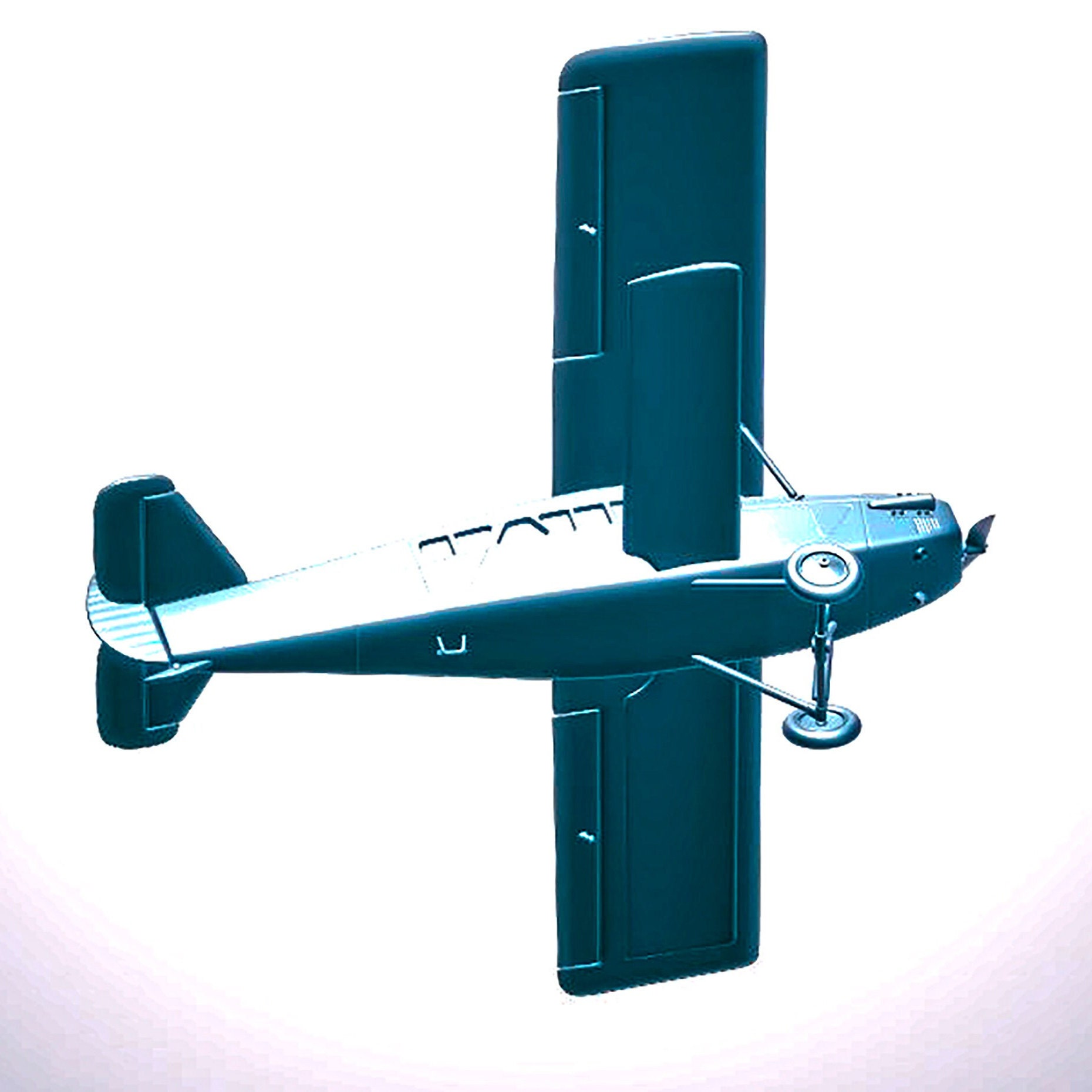 3D STL File Model Small Airplane for 3D Printing - Etsy