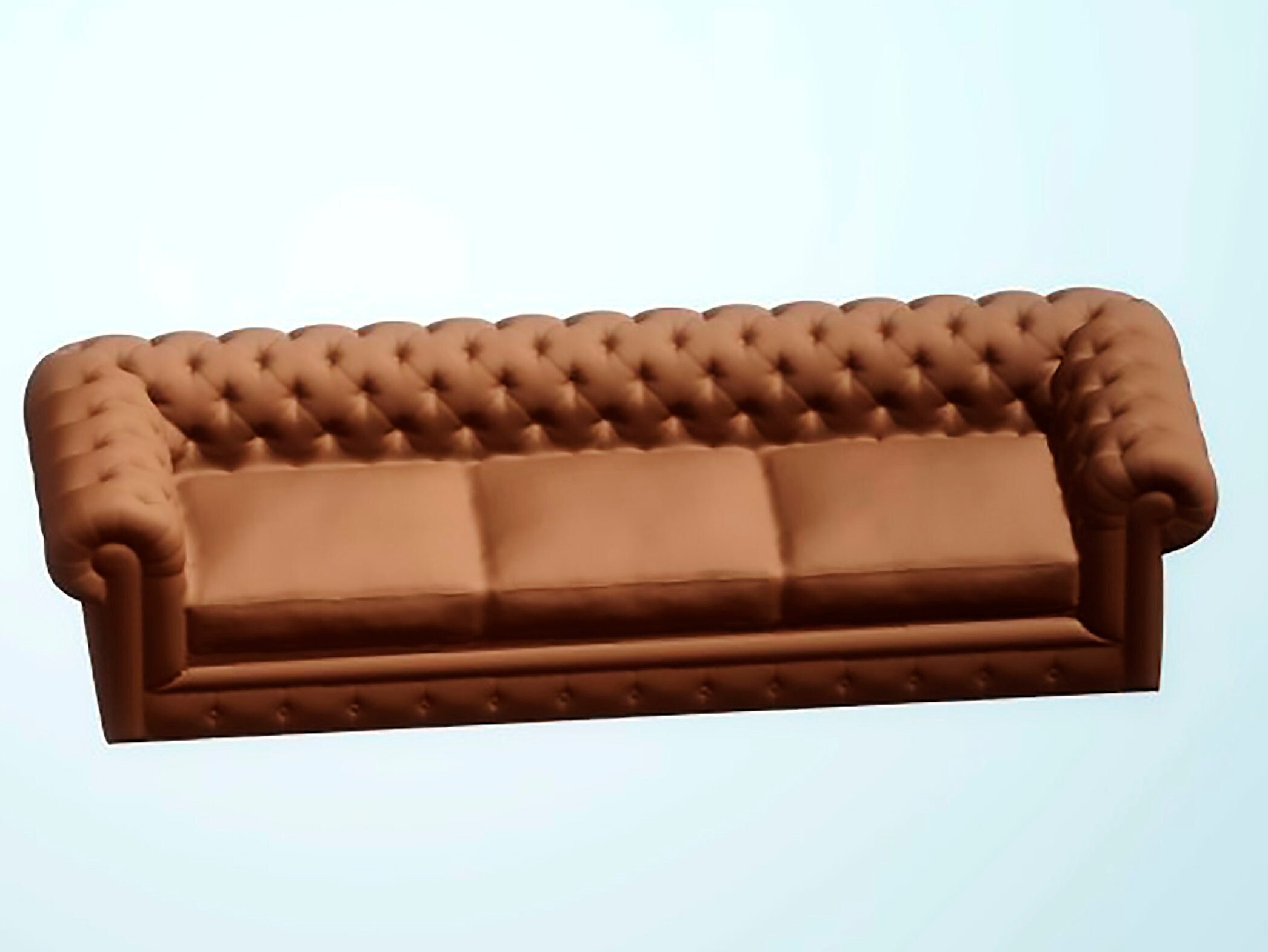 3D STL File Model Interior Decor Couch 3D Printing Resin - Etsy