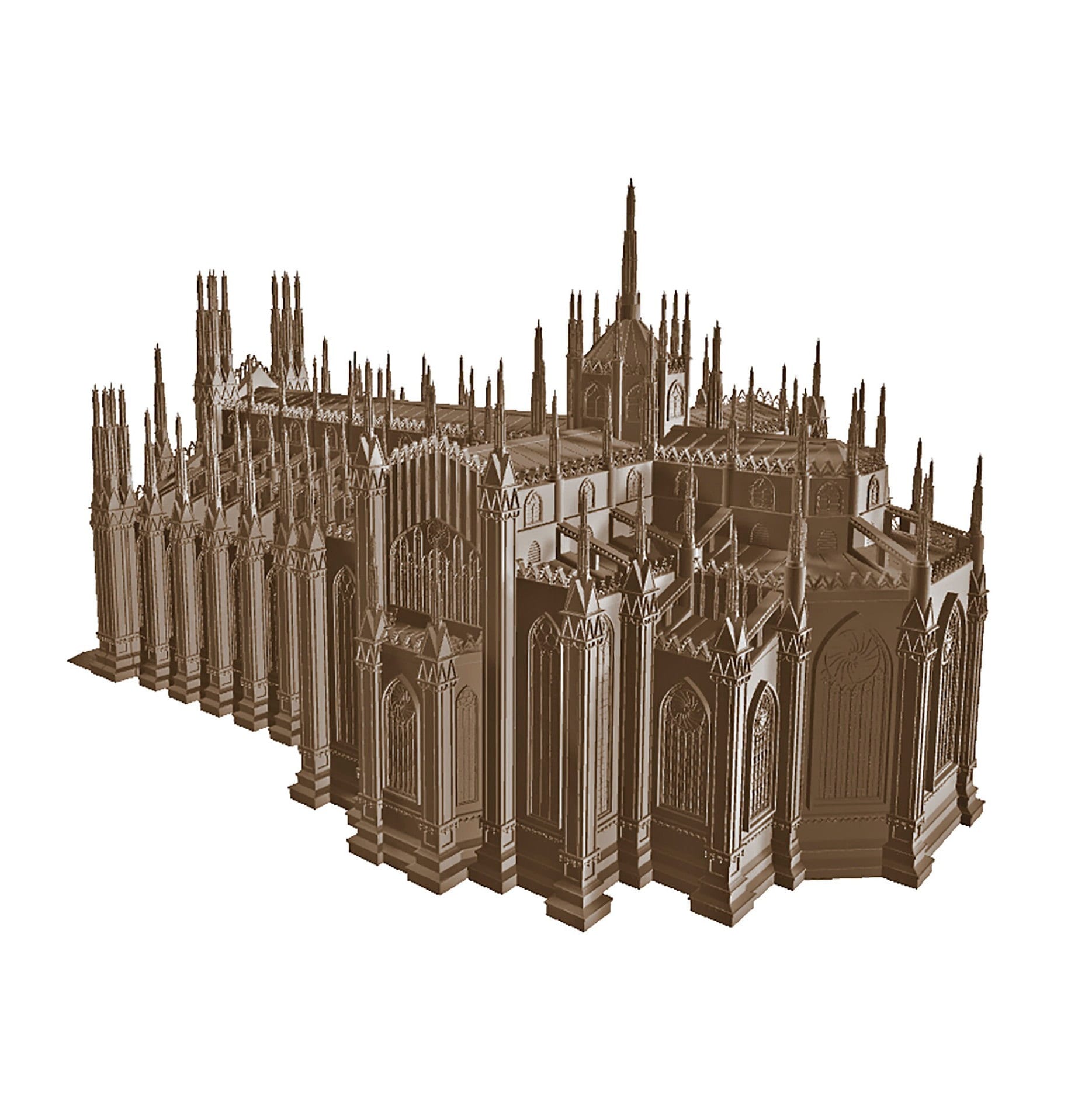 3D STL File Model Duomo Di Milano for 3D Printing - Etsy UK