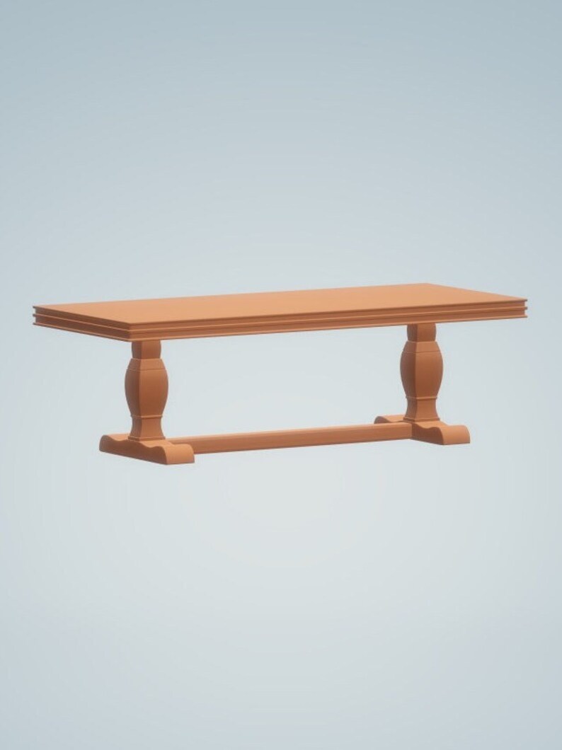 3D STL File Model Interior Decor Table 3D Printing Resin - Etsy