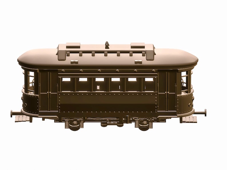 3D STL File Model Tramway for 3D Printing - Etsy