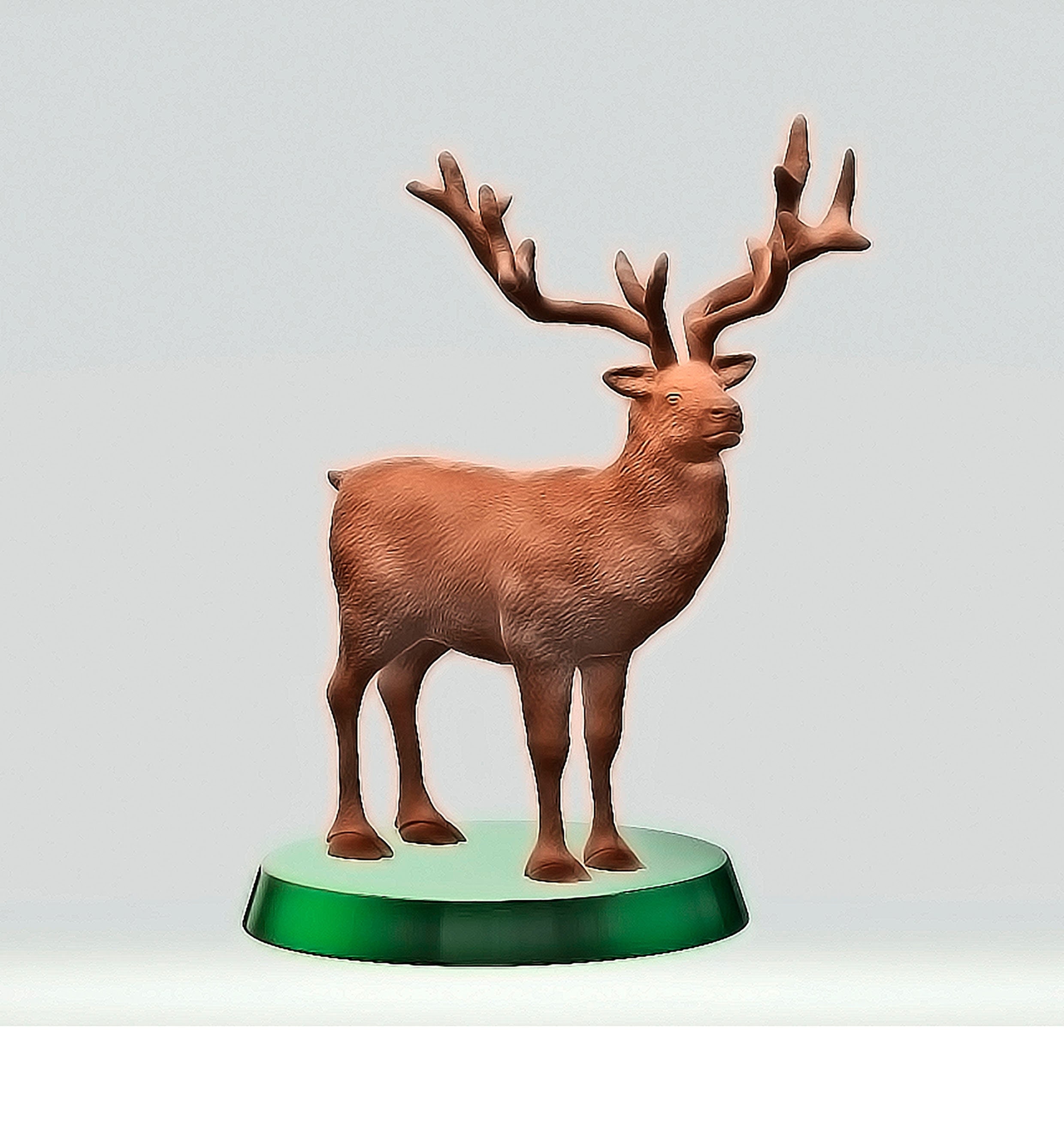 3D STL File Model Deer Diorama for 3D Printer - Etsy Canada
