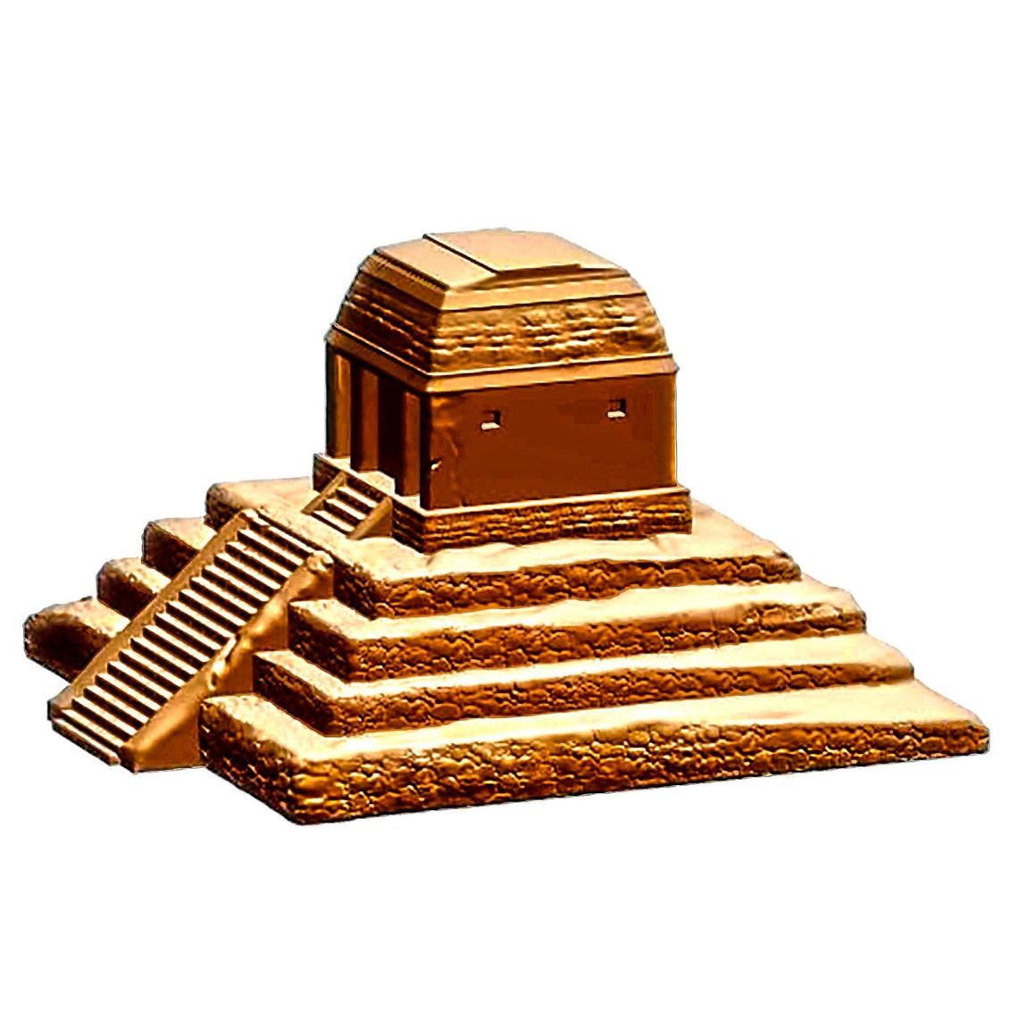 3D STL File Model Temple Maya for 3D Printing, Diorama, Tabletop 6,15mm ...