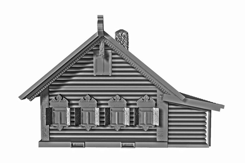 Modelo de archivo 3D STL Slavic Building para impresión 3D - Etsy México