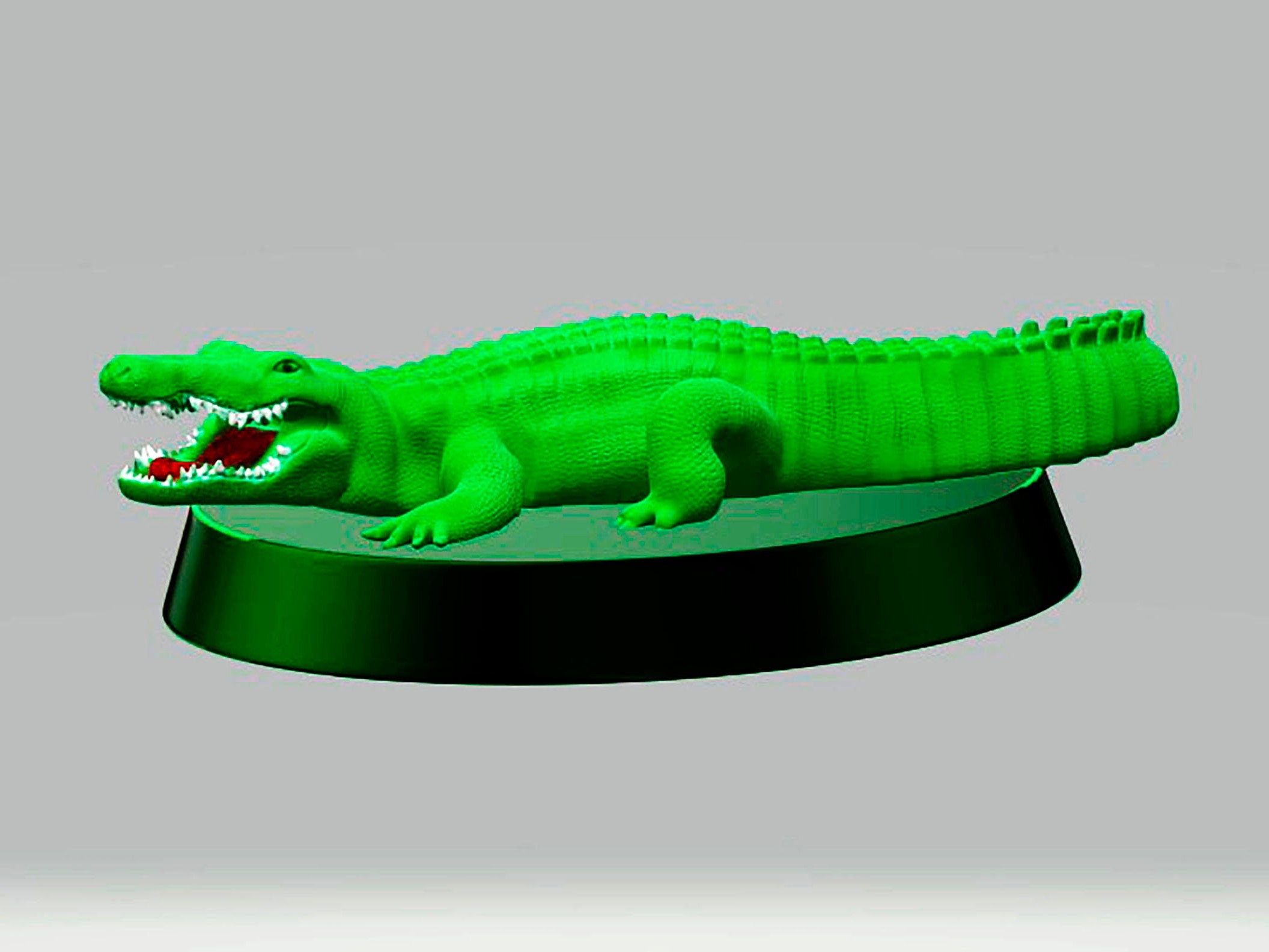 3D STL File Model Crocodile Diorama for 3D Printer - Etsy Canada
