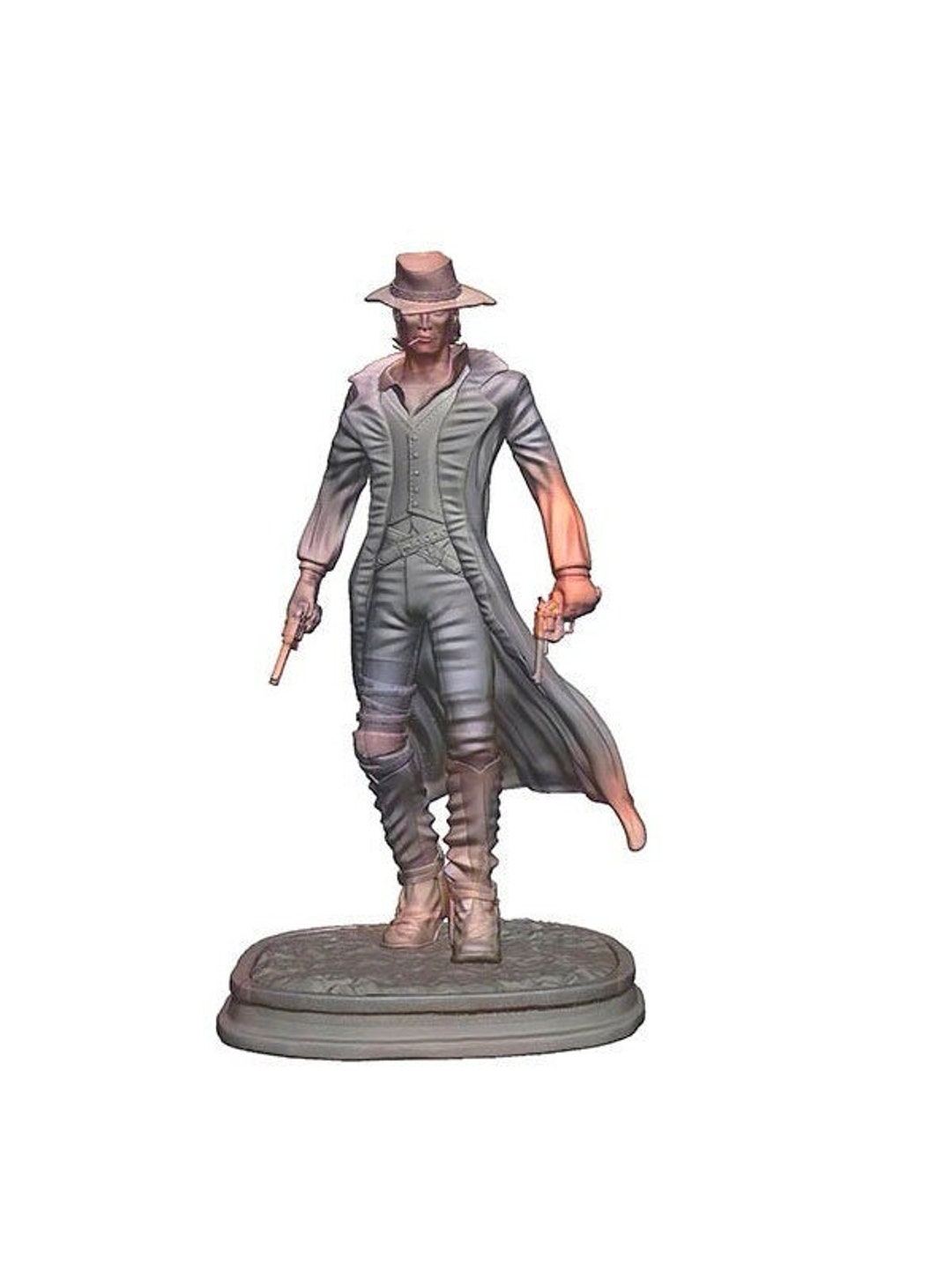 3D STL File Model Lone Conwoy Wild West 3D Printing - Etsy