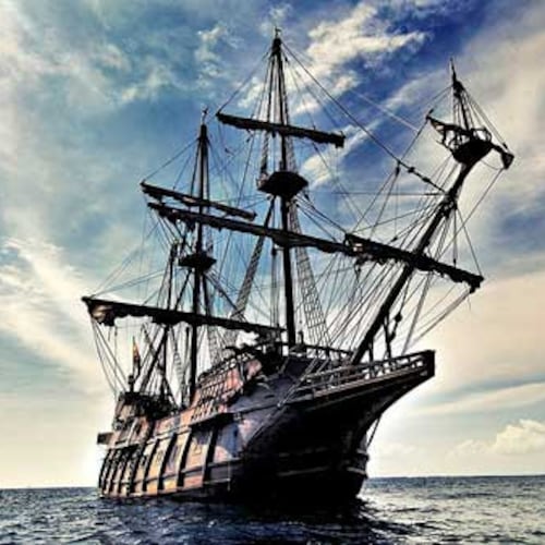 3D Model for 3D Printing / Pirate Ship - Etsy